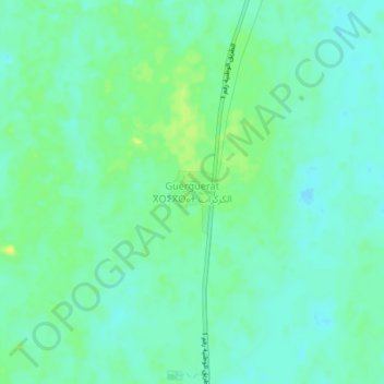 Guerguerat地形图、海拔、地势