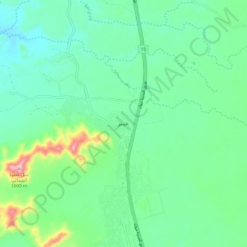 Khaybar地形图、海拔、地势
