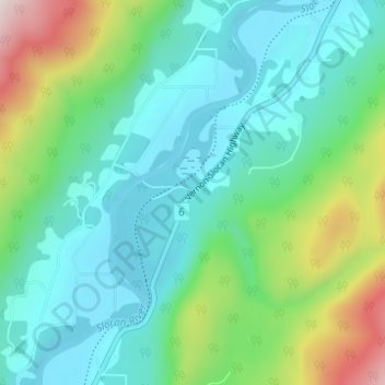 Appledale地形图、海拔、地势
