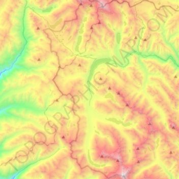 Tanta地形图、海拔、地势