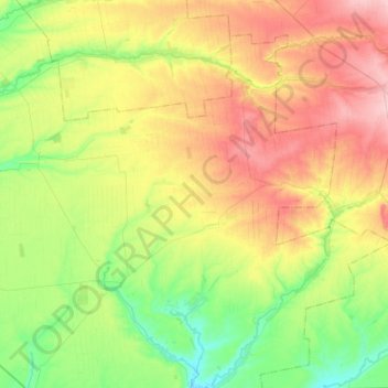 Novovasylivska settlement hromada地形图、海拔、地势